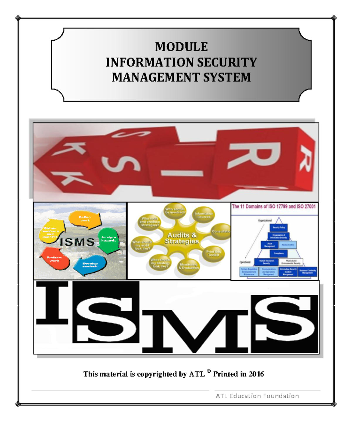 ISMS - information security managment system - 0 |ATL Education ...