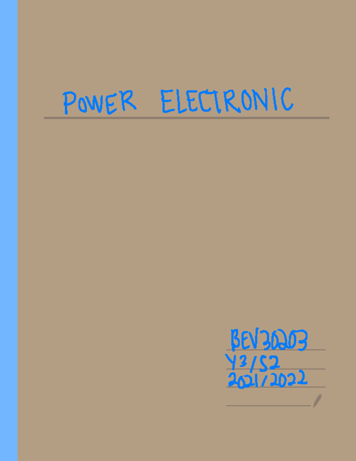 Power E - Past Year Questions Compilation - Power Electronics - Studocu