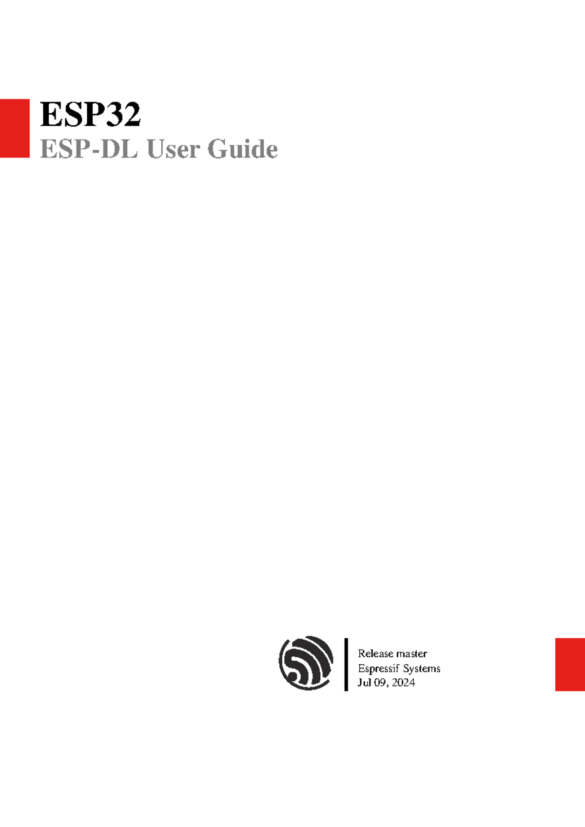 Esp dl en master esp32 - đasadasds - ESP ESP-DL User Guide Release master Espressif Systems Jul ...