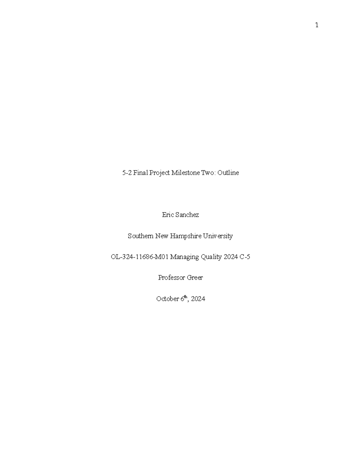 OL 324 5-2 Final Project Outline - 5-2 Final Project Milestone Two ...
