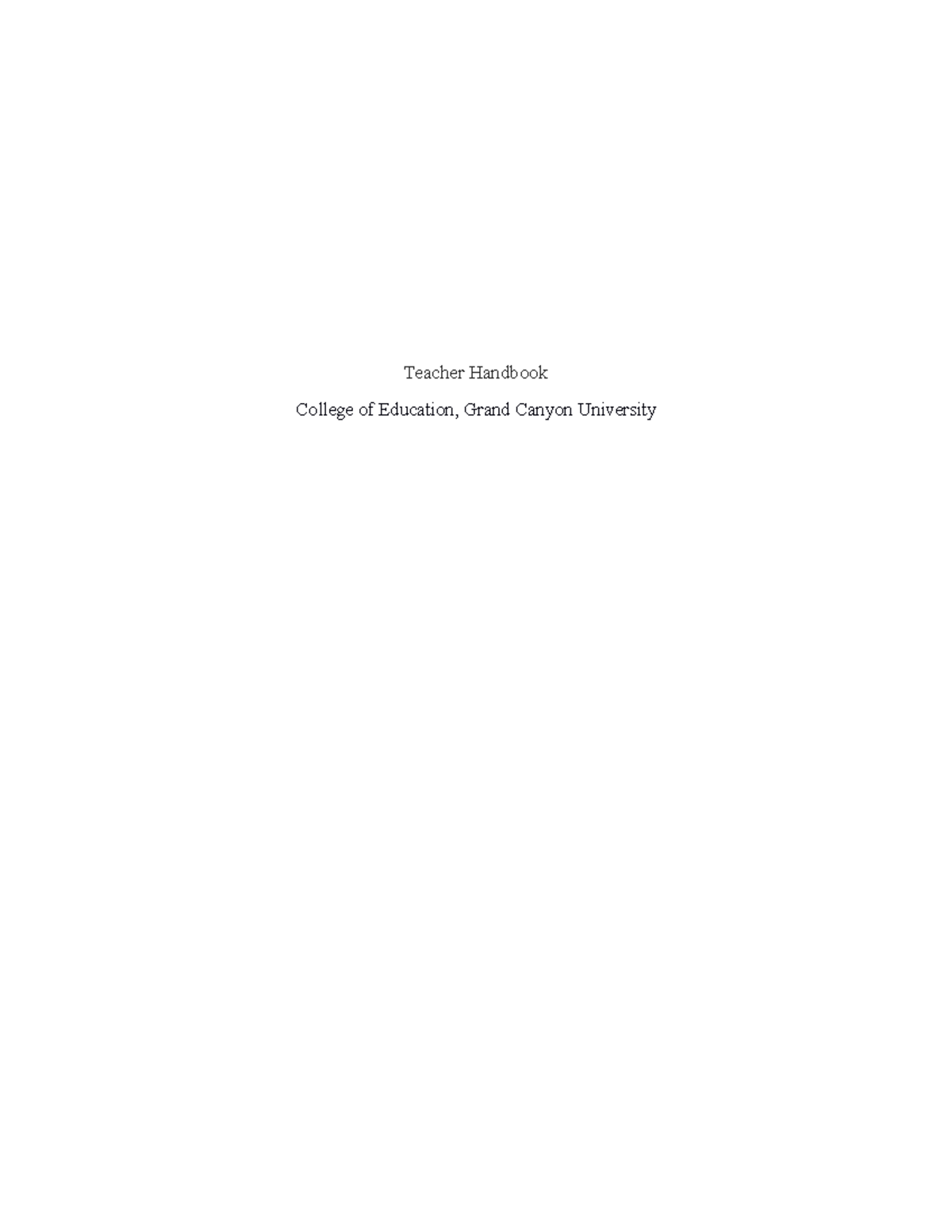 Teacher Handbook - Research-Based Strategies - Teacher Handbook College ...