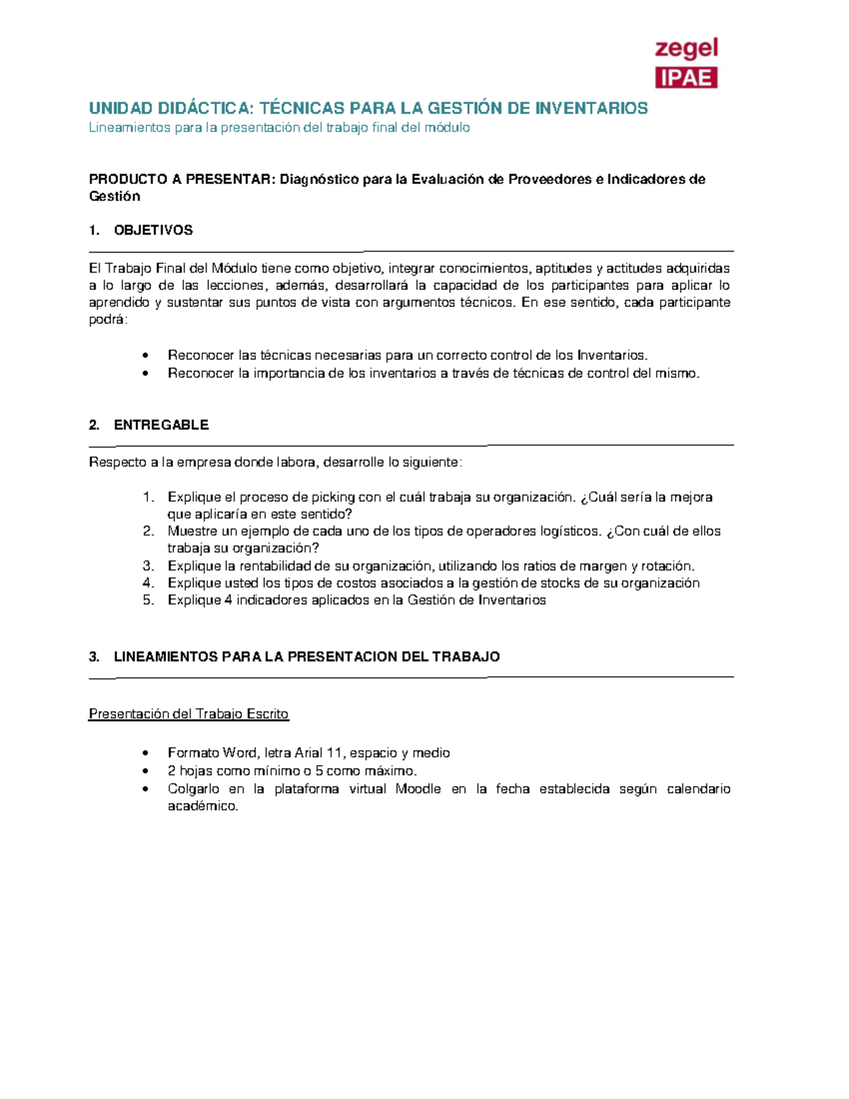 Mod - DFADF - UNIDAD DIDÁCTICA: TÉCNICAS PARA LA GESTIÓN DE INVENTARIOS ...