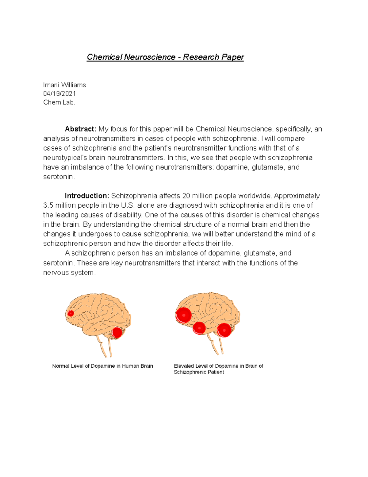 Chemical Neuroscience - Final Draft - Chemical Neuroscience - Research ...