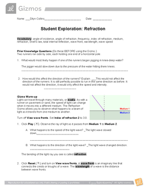 Basic Prism SE - Name: Dilyn Collins__________________________________ Date: Student Exploration ...