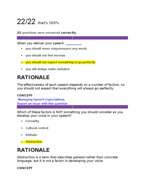 [Solved] To prepare for unexpected questions its a good idea to ...