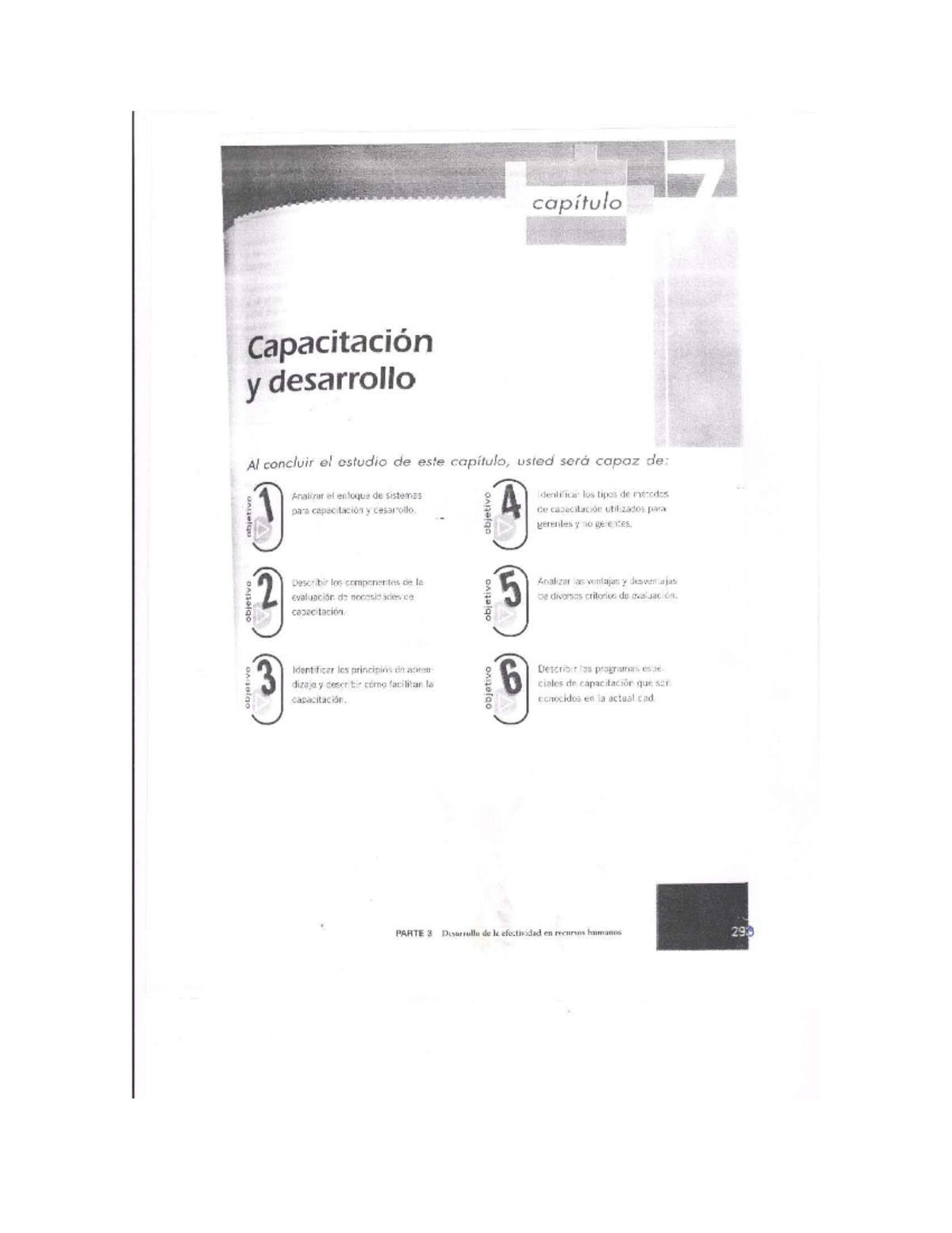 Capitulo 7-Capacitacion y Desarrollo - Recursos Humanos - Studocu