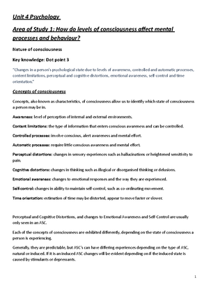 VCE Psychology Unit 3 Question and Answer Booklet 2023 - Trial ...