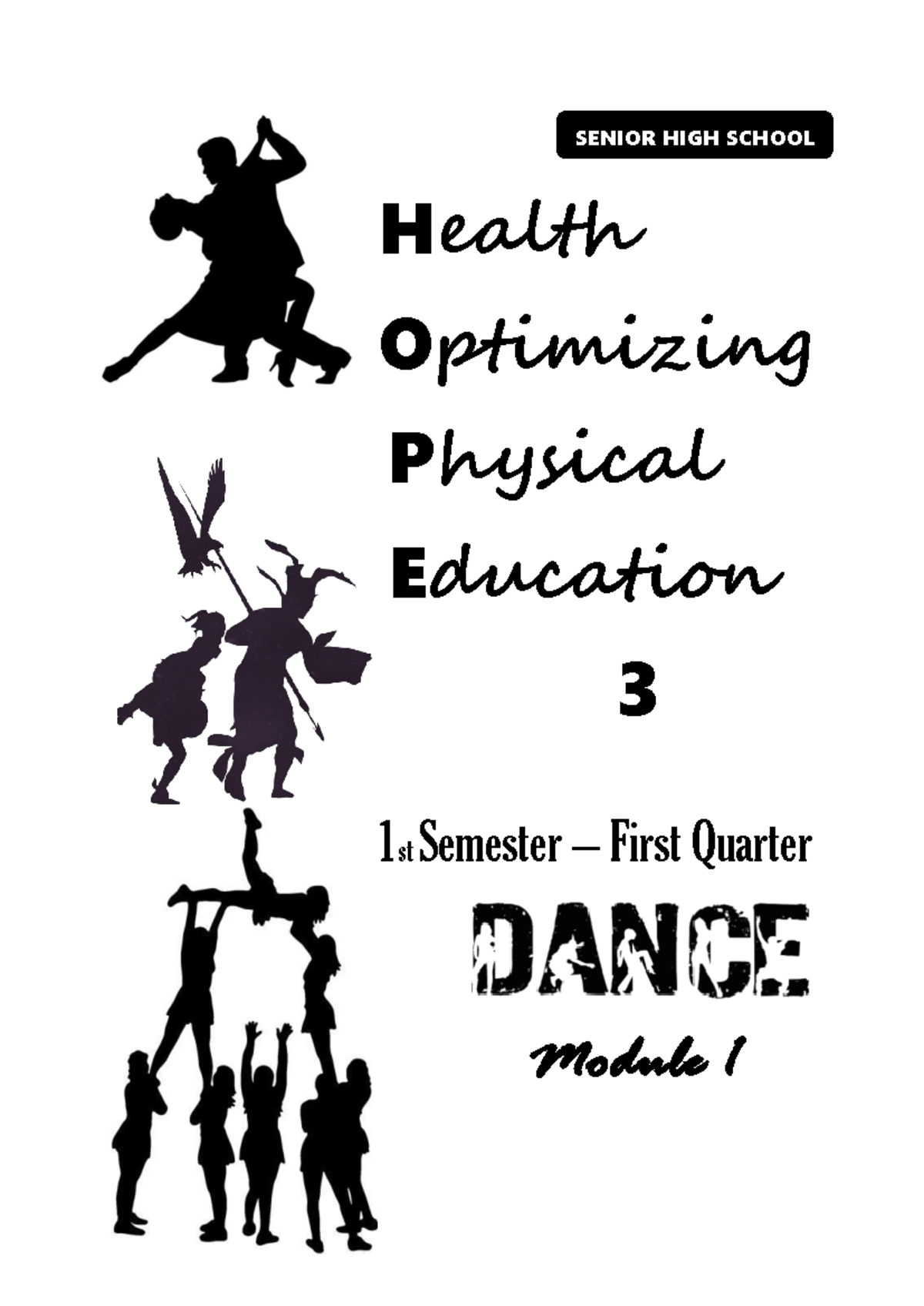 PE 12 week 1 2 - PE and Health - Health Optimizing Physical Education 3 ...