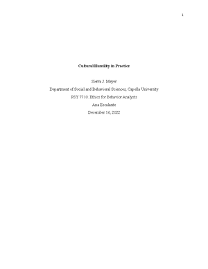 Cultural Humility in ABA - It makes them different from other groups ...