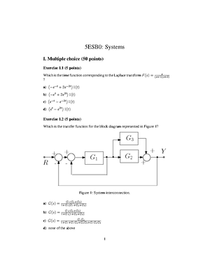 Matlab cheatsheet for Systems - Matlab Fundamentals – Cheat Sheet – 5ESB0 Systems 5ESB0 SYSTEMS ...