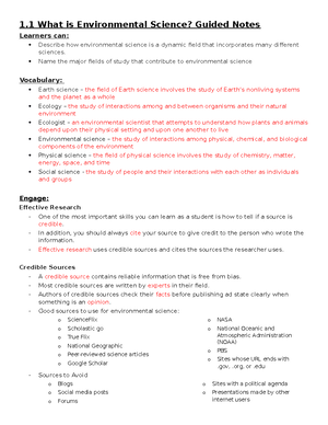 APES Unit 2 Module 11 Ecological Tolerance - MODULE 11: Ecological ...