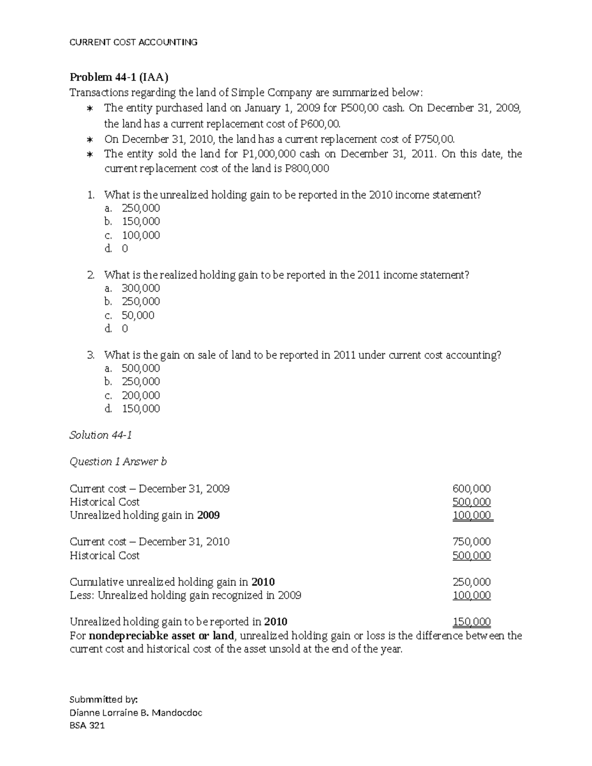 current-cost-accounting-docu-problem-44-1-iaa-transactions