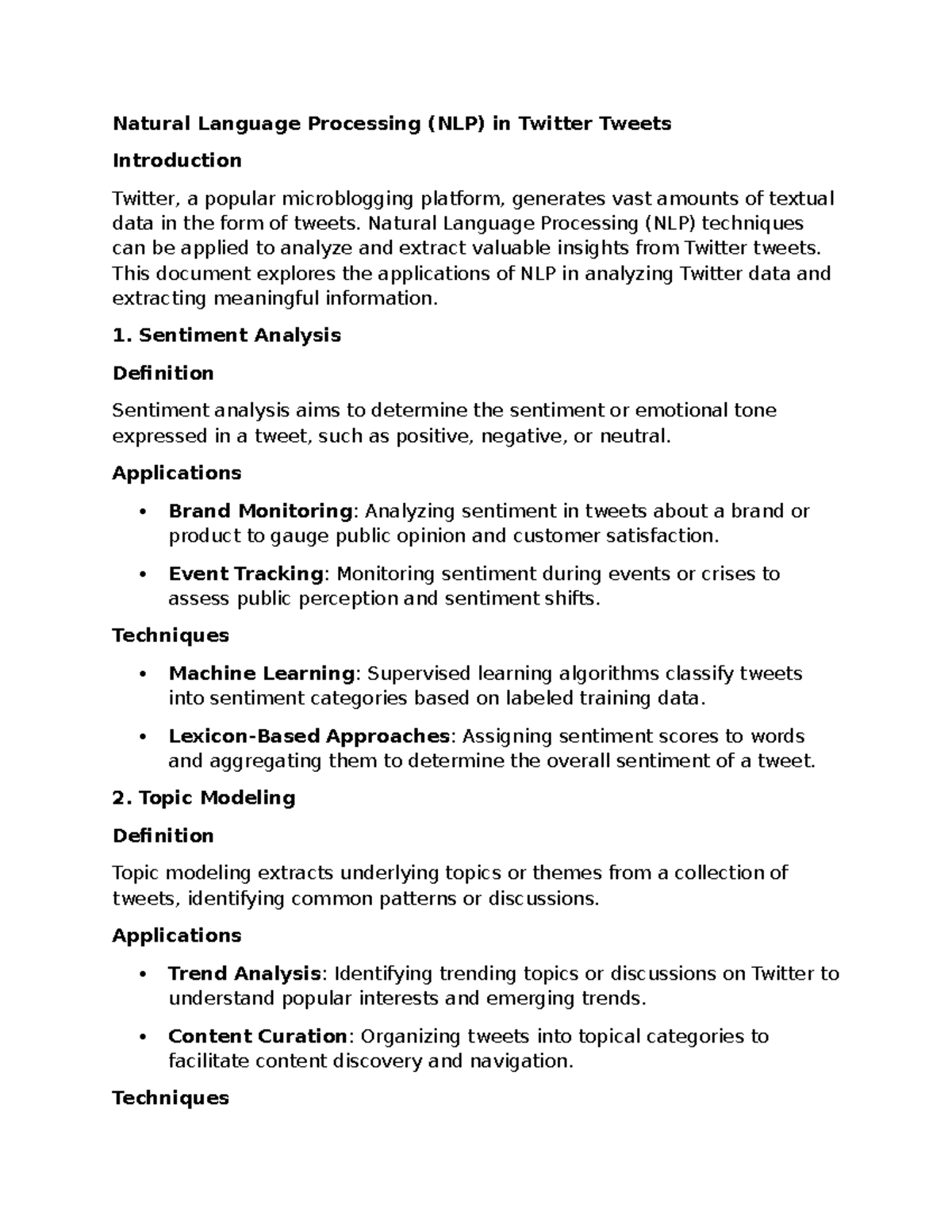 Natural Language Processing - Natural Language Processing (NLP ...