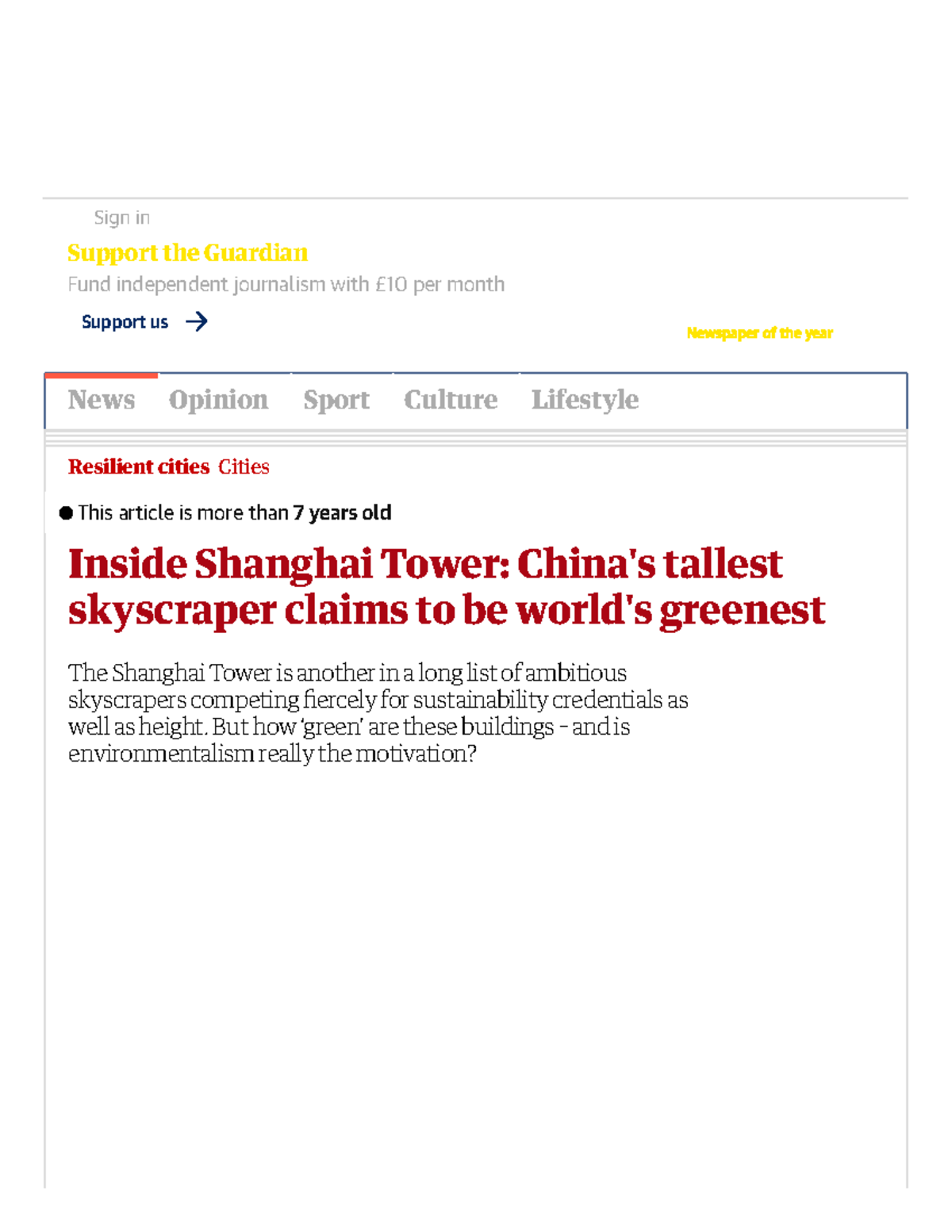 Inside Shanghai Tower China's tallest skyscraper claims to be world's ...