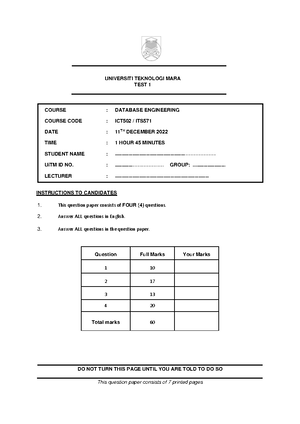 STA416 Tutorial Student COPY - TUTORIAL 1 STA 416 QUESTION 1 Tourism industry is one of the ...
