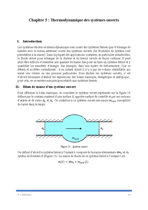 Chapitre 2 thermo 2 - Chapitre II Changement d’état d’un corps pur I ...