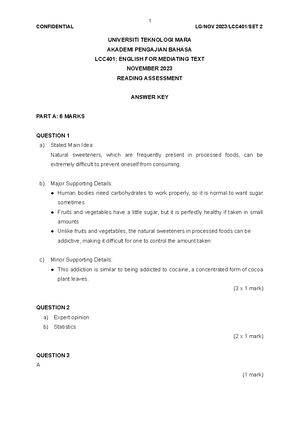 LCC402 Chart/Graph Presentation Outline - LCC402 ENGLISH FOR ORAL ...