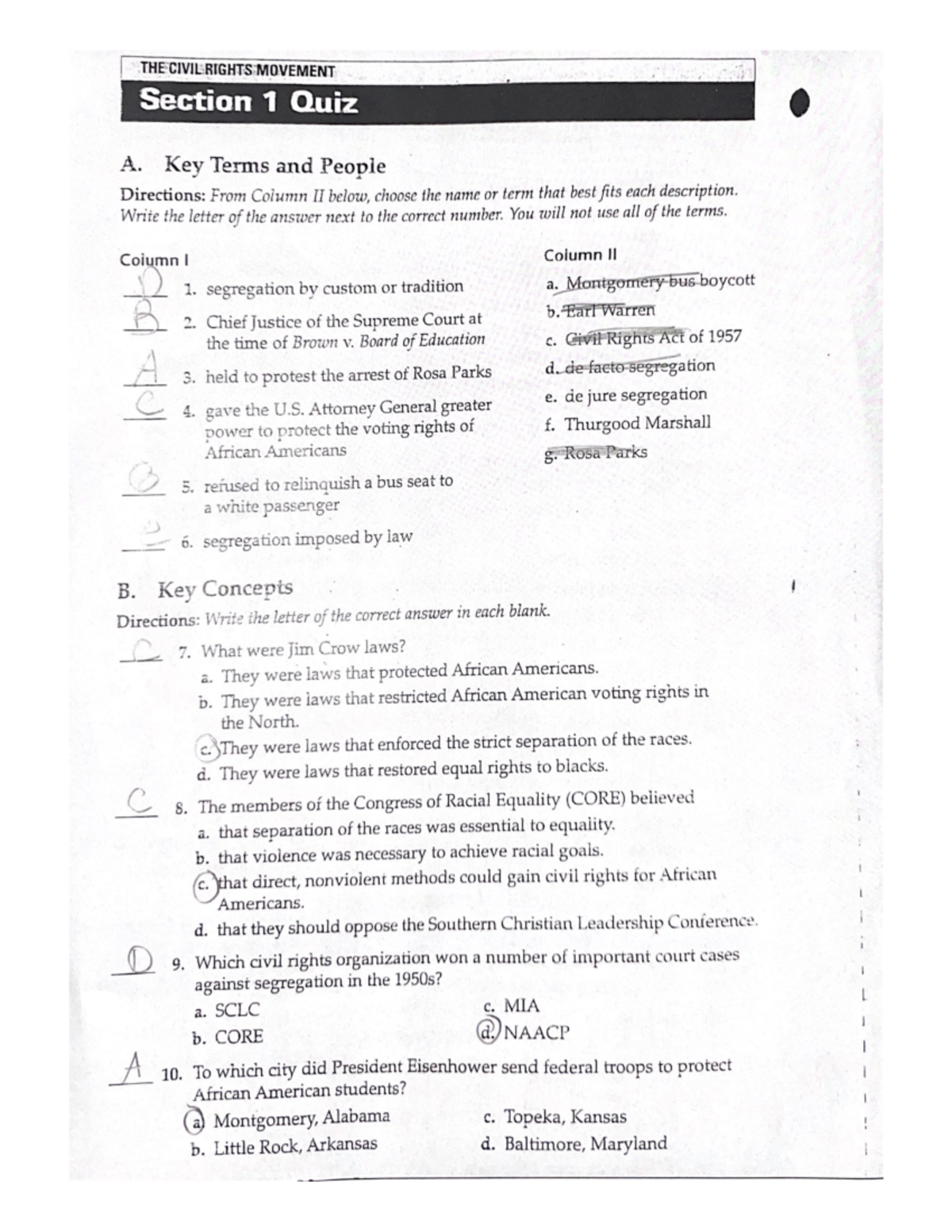 Section 1 Quiz 3 - history assistant - Studocu