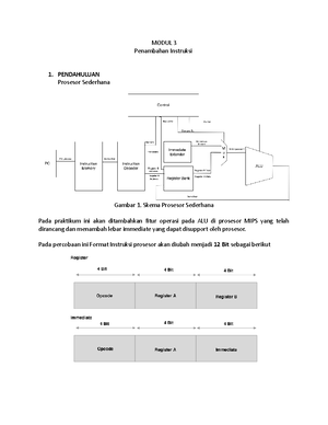 Modul 4 Praktikum Organisasi dan Arsitektur Komputer 2 - MODUL 4 ...