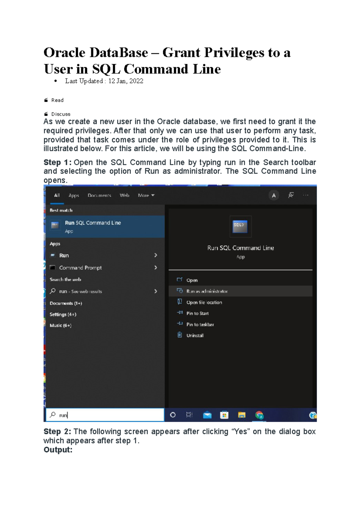 Oracle Data Base - this subject is common teach to all students of b.tech cs, it, mca, bca - Studocu