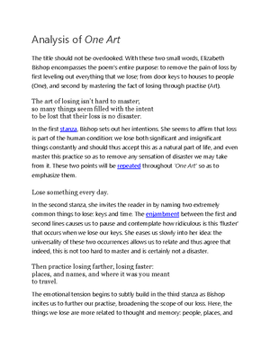 Assignment 1 B-Eds 111 - Always remember to consult MySANTS for ...