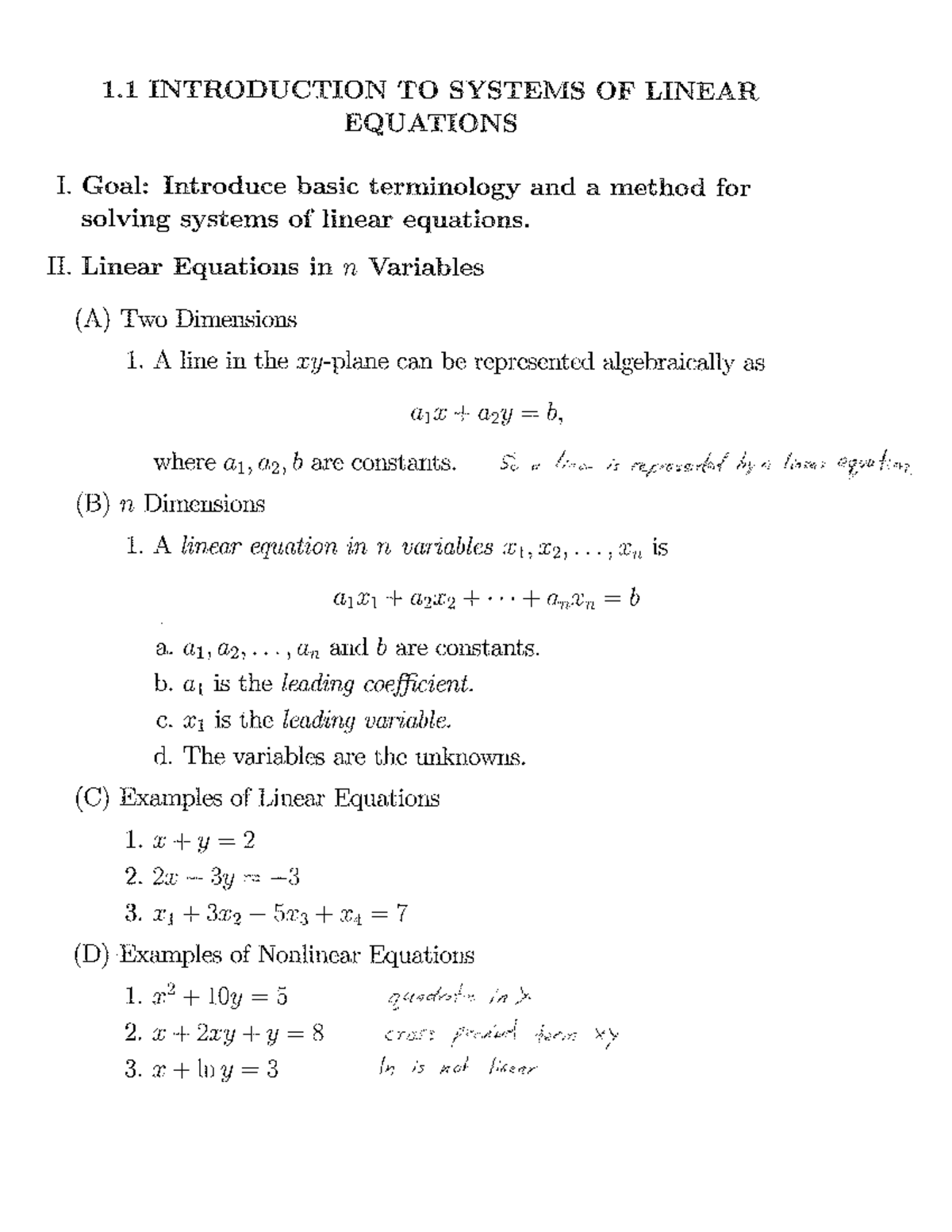 Chapter 1 - MATH 321 - Studocu