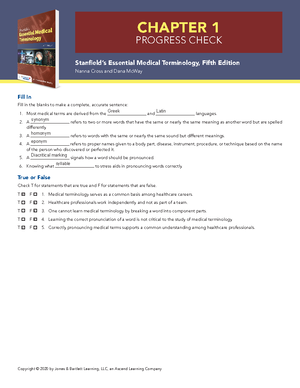 Medical terminology Modules - MODULE 1 1 ORIGINS OF MEDICAL TERMS ...