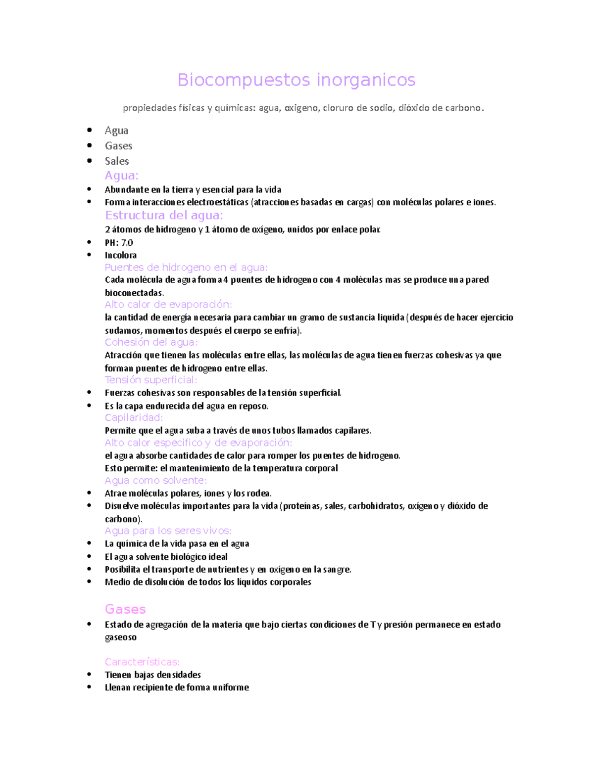 biocompuestos organicos - Biocompuestos inorganicos propiedades físicas ...