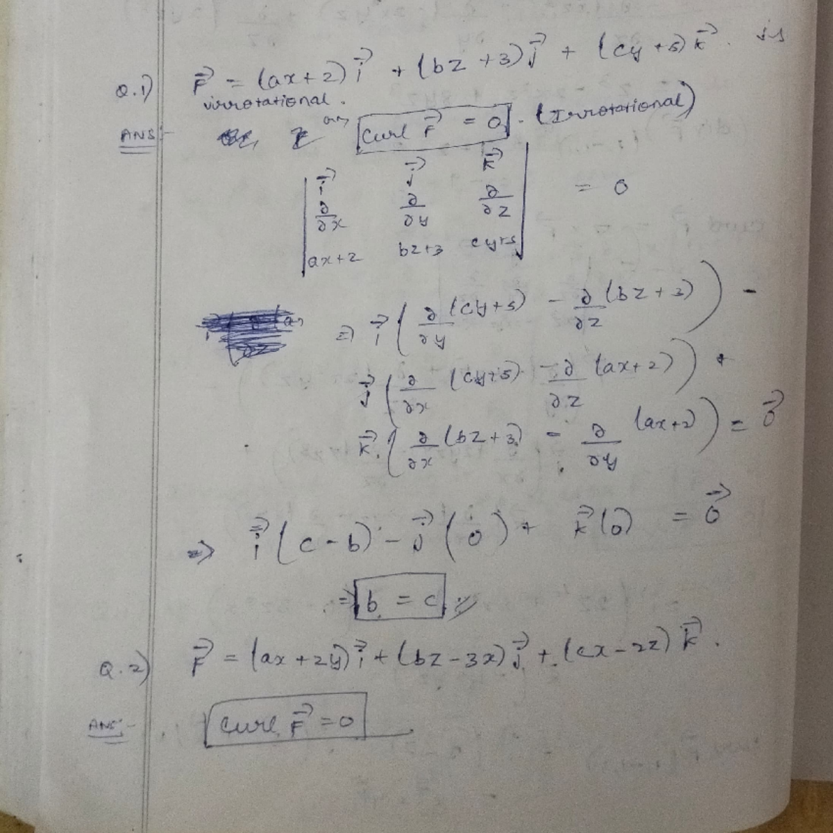 Vector - Chapter 2 - c+ o. F-lar+ 2 (bz + c +i . vULetot7enal. ANS Et ...