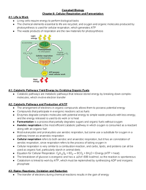 AP Biology Chapter 1 Notes - Campbell Biology Chapter 1: Evolution, the ...