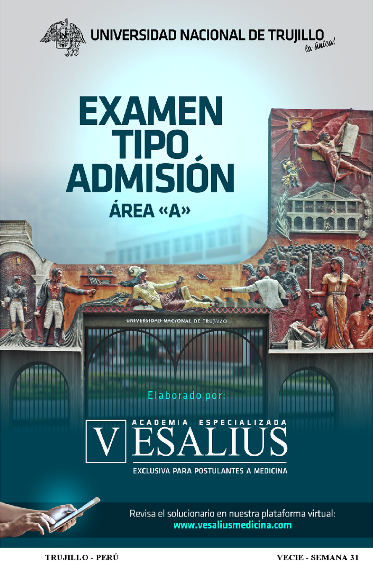 SIMU 31 ÁREA A - para que estudies vesalius - UNT COMPRENSIÓN DE ...