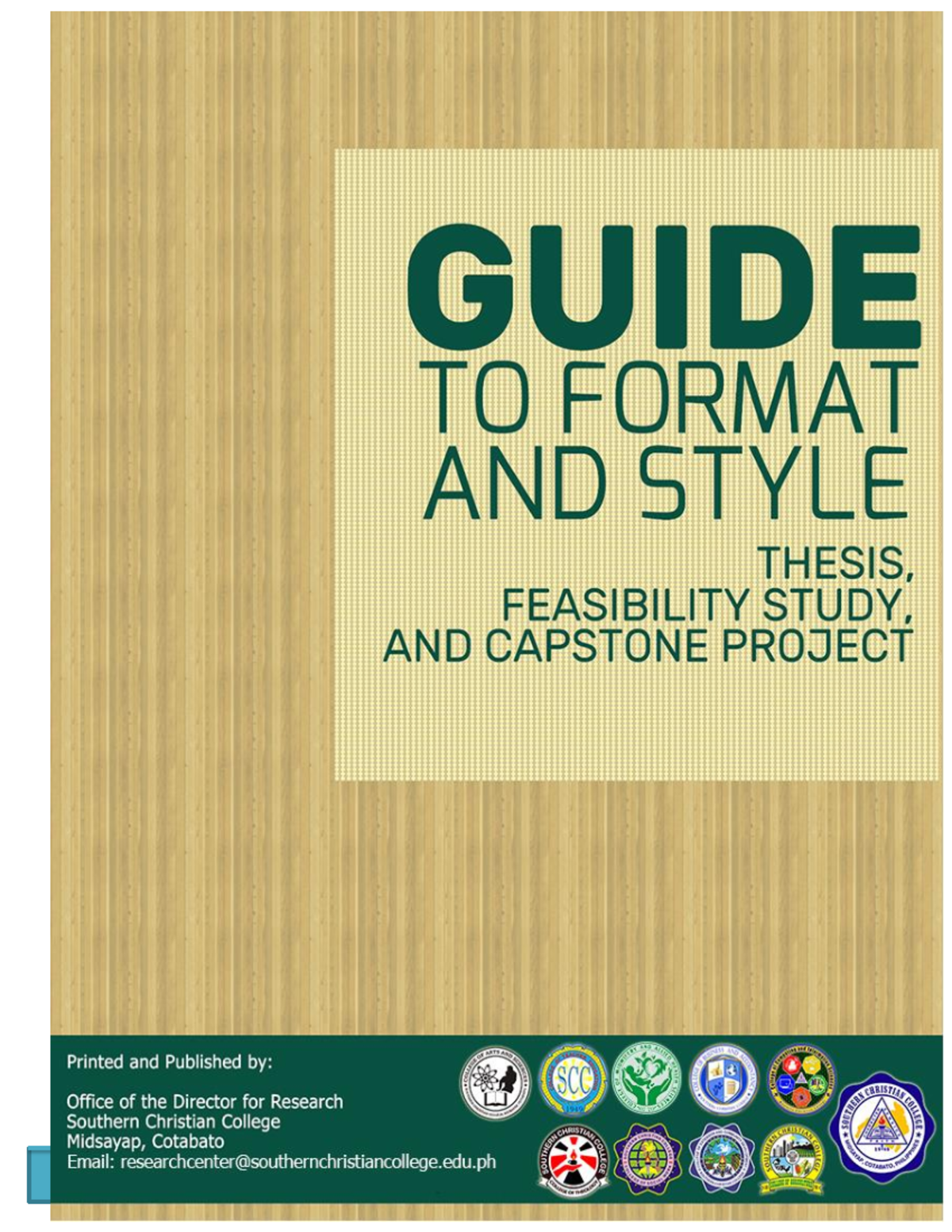Inbound 6612460792685548313 - SCC Guide to Thesis Format and Style SCC ...