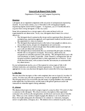 Assign 8 - N/A - Assignment ECE 212 LEC B1 (Introduction to ...