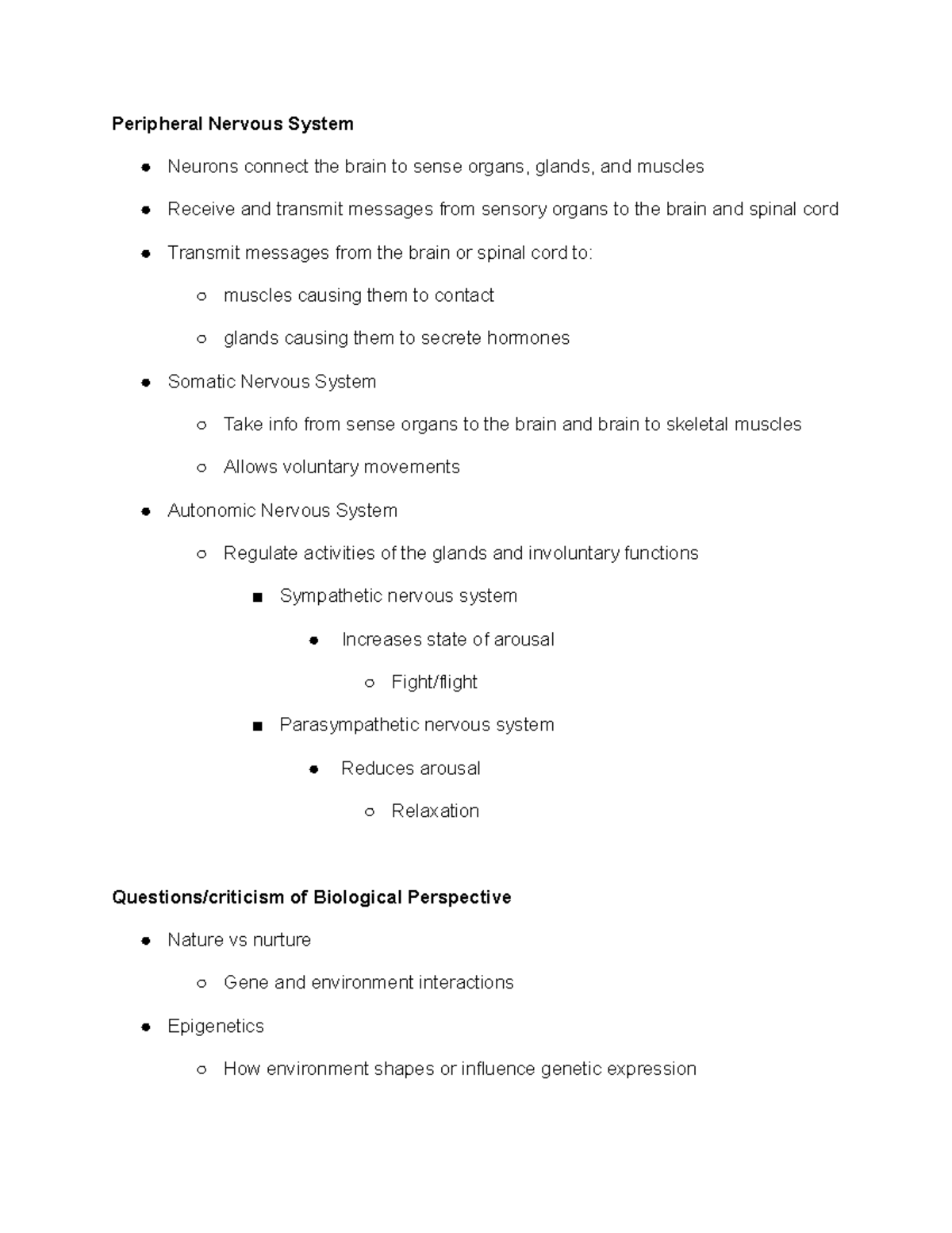 Abnormal Psychology Perspective (4) - Peripheral Nervous System Neurons ...