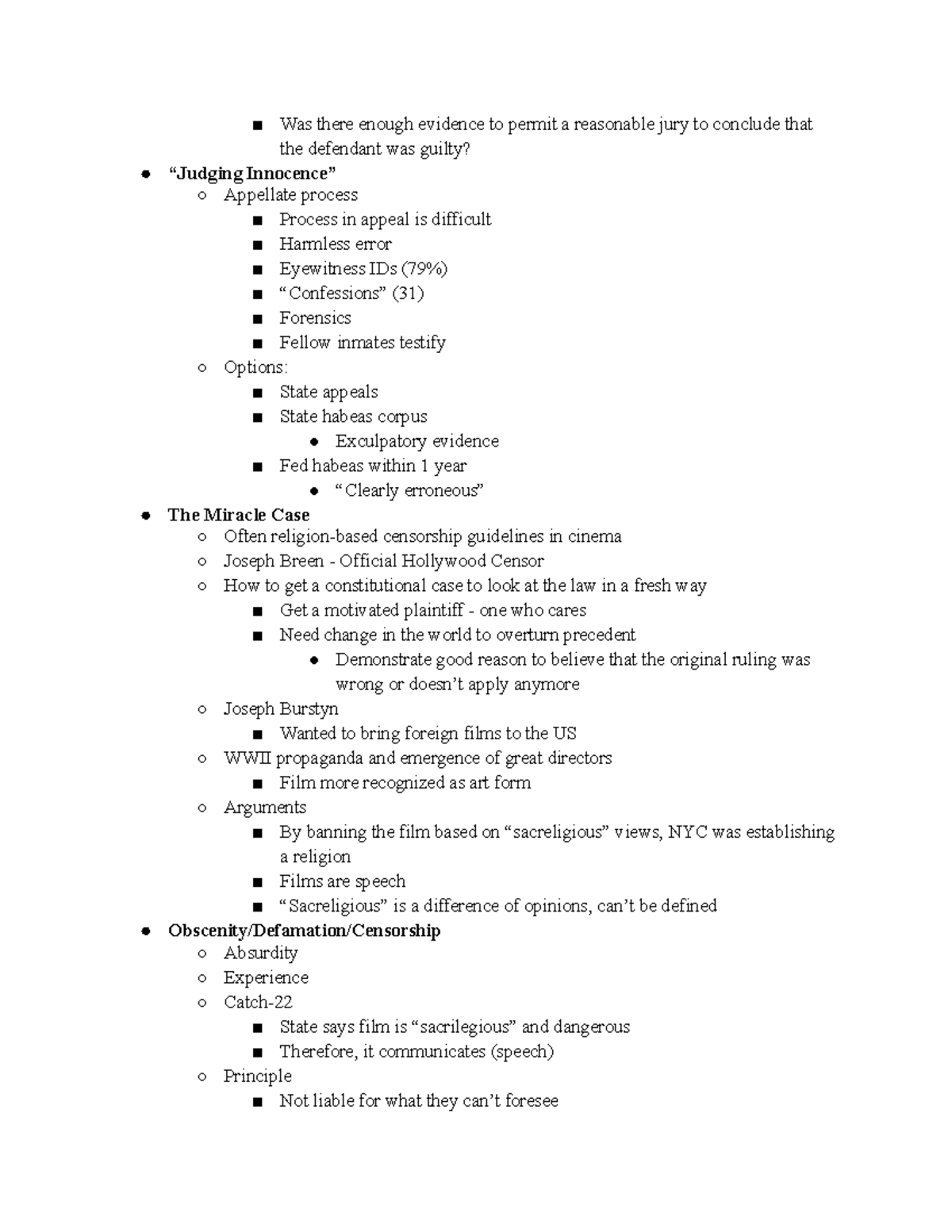 Lgls, 3 - Prof. Dan Breen - Was there enough evidence to permit a ...