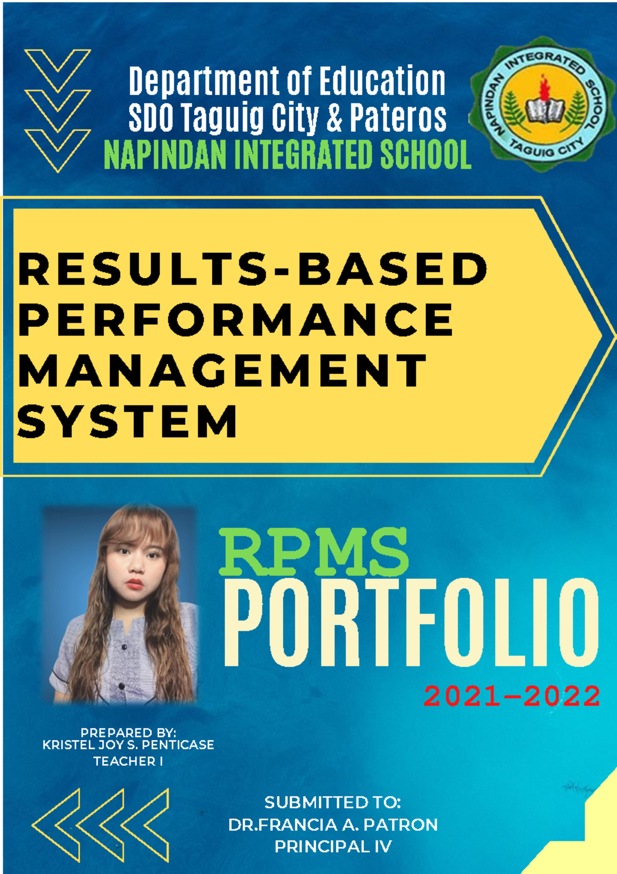RPMS- Template-2022 (2) [Autosaved] - 2021- PORTFOLIO RPMS R E S U L T ...