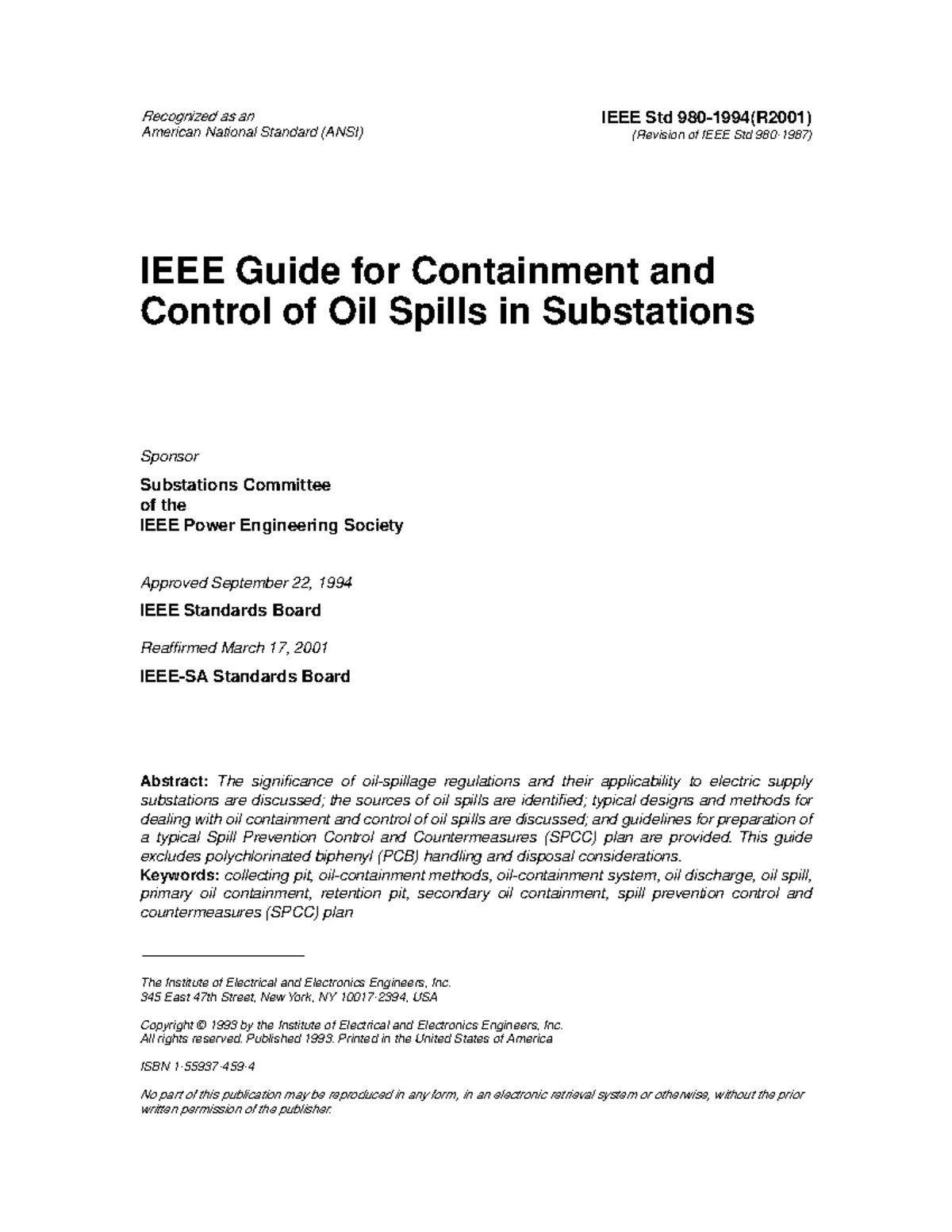 IEEE980 01 - notas - Recognized as an American National Standard (ANSI ...