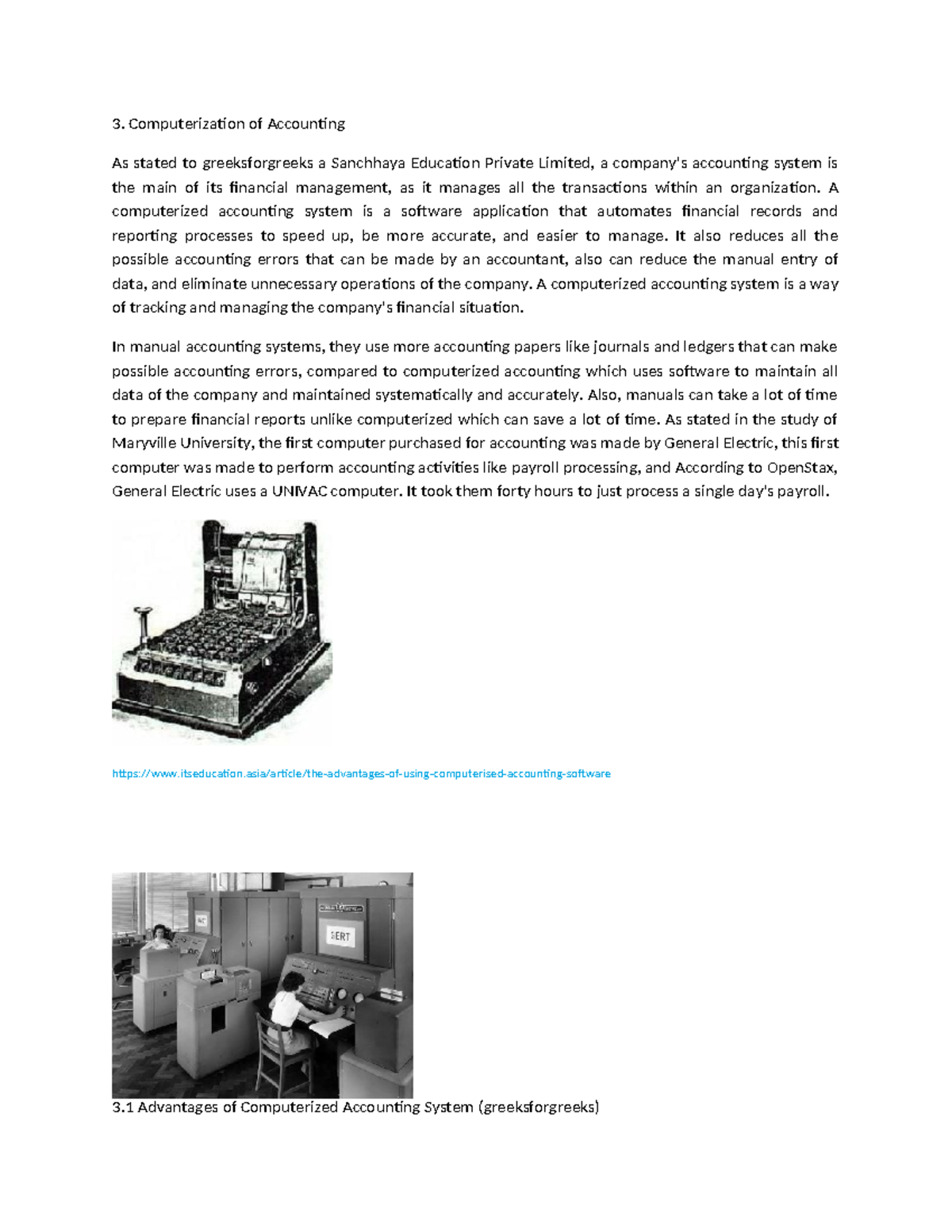 Computerforaccounting(1950-1960) - Computerization of Accounting As ...