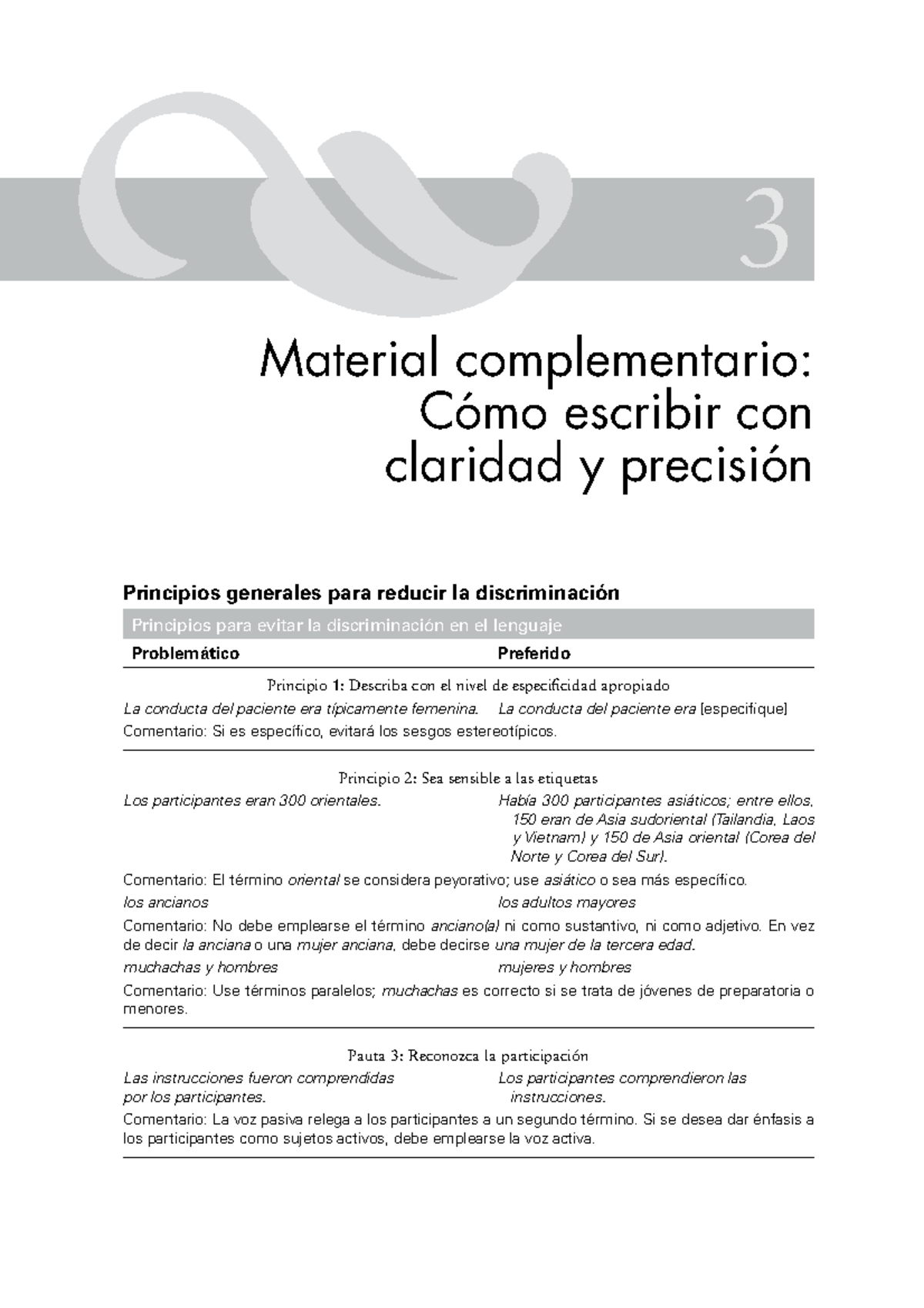 APA-Manual de publicaciones (c3-11) - 3 Material complementario: Cómo ...