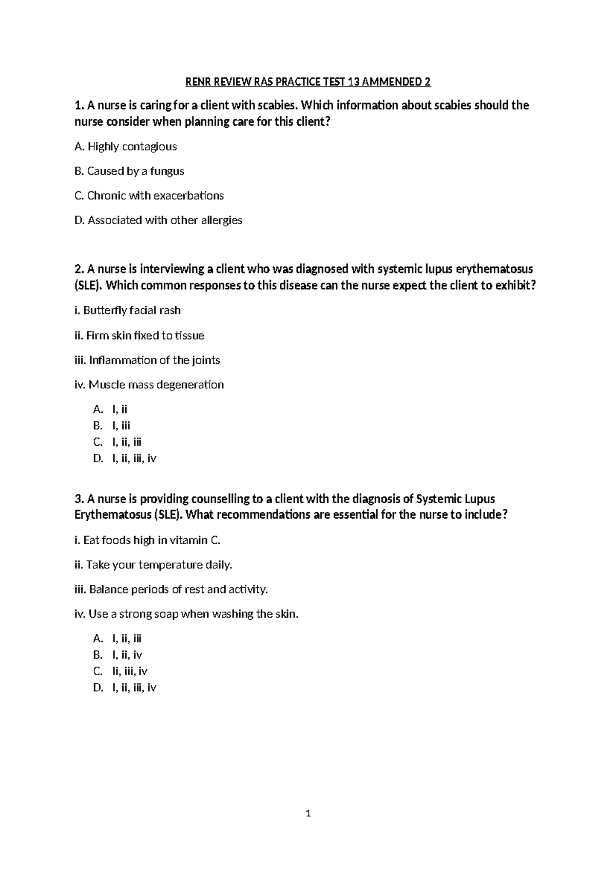 RENR%20 Review%20 Practice%20TEST%2013 %20AMM%202 - RENR REVIEW RAS ...