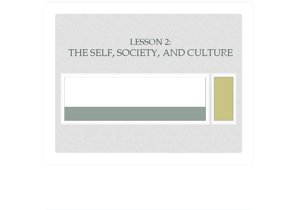 Lesson-2-the-self-society-and-culture-understanding-the-self compress - LESSON 2: THE SELF ...