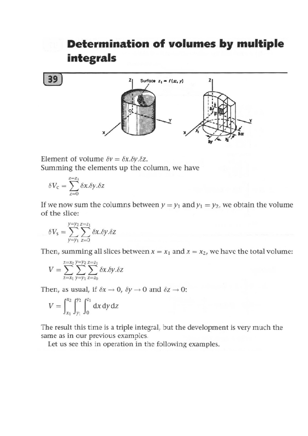 Aplikasi integral lipat tiga - mathematics and natural sciences - Studocu