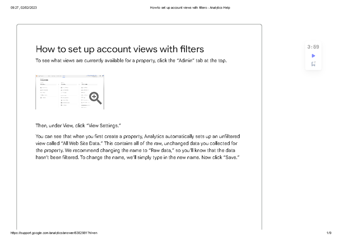How to set up account views with filters - Analytics Help - How to set ...