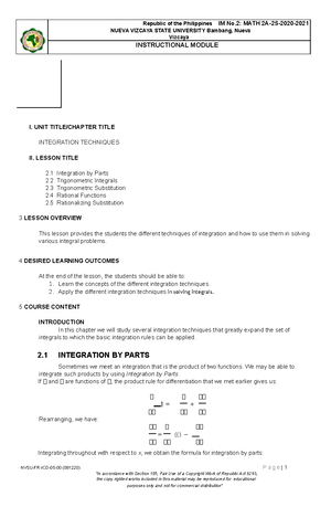 Thermo 1 Module 5-1NU - 1. Isometric Process 2. Isobaric Process 3 ...
