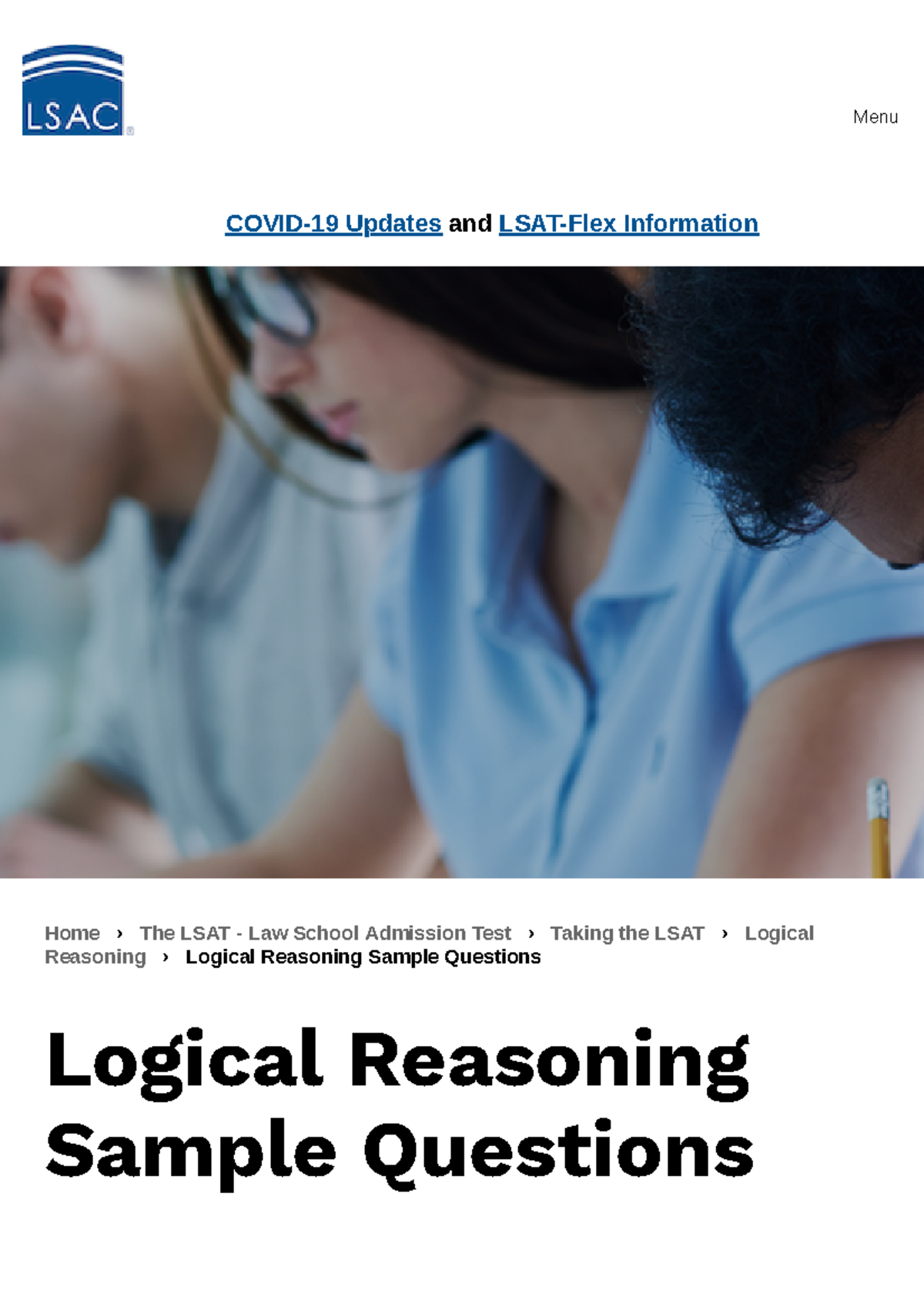 Logical+Reasoning+Sample+Questions+Only - Menu COVID-19 Updates and ...
