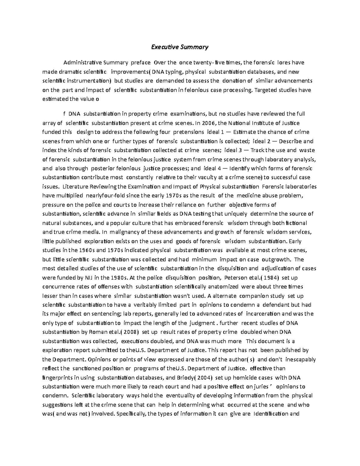 Executive-Summary - MODULE/ REVIEWERS - Executive Summary ...