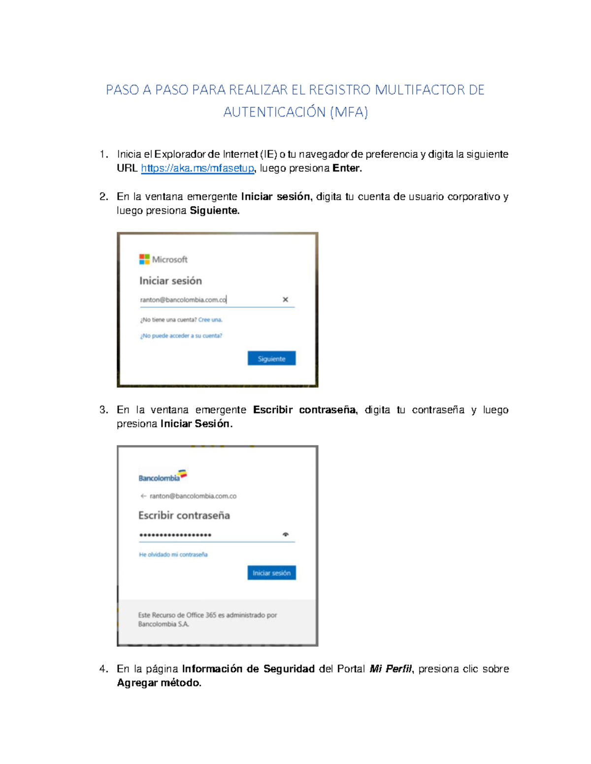 02 - Instructivo para configurar el doble factor de autenticación ...
