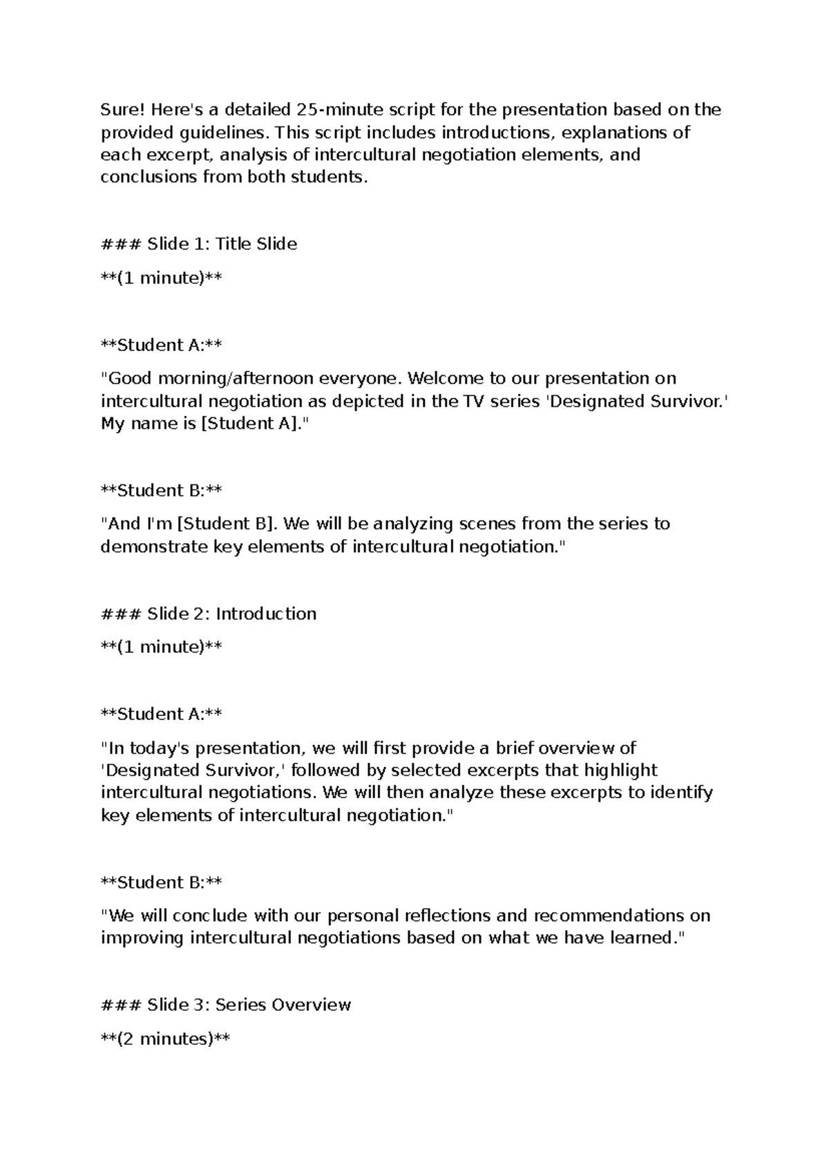 Script eic503(draft) - Sure! Here's a detailed 25-minute script for the ...