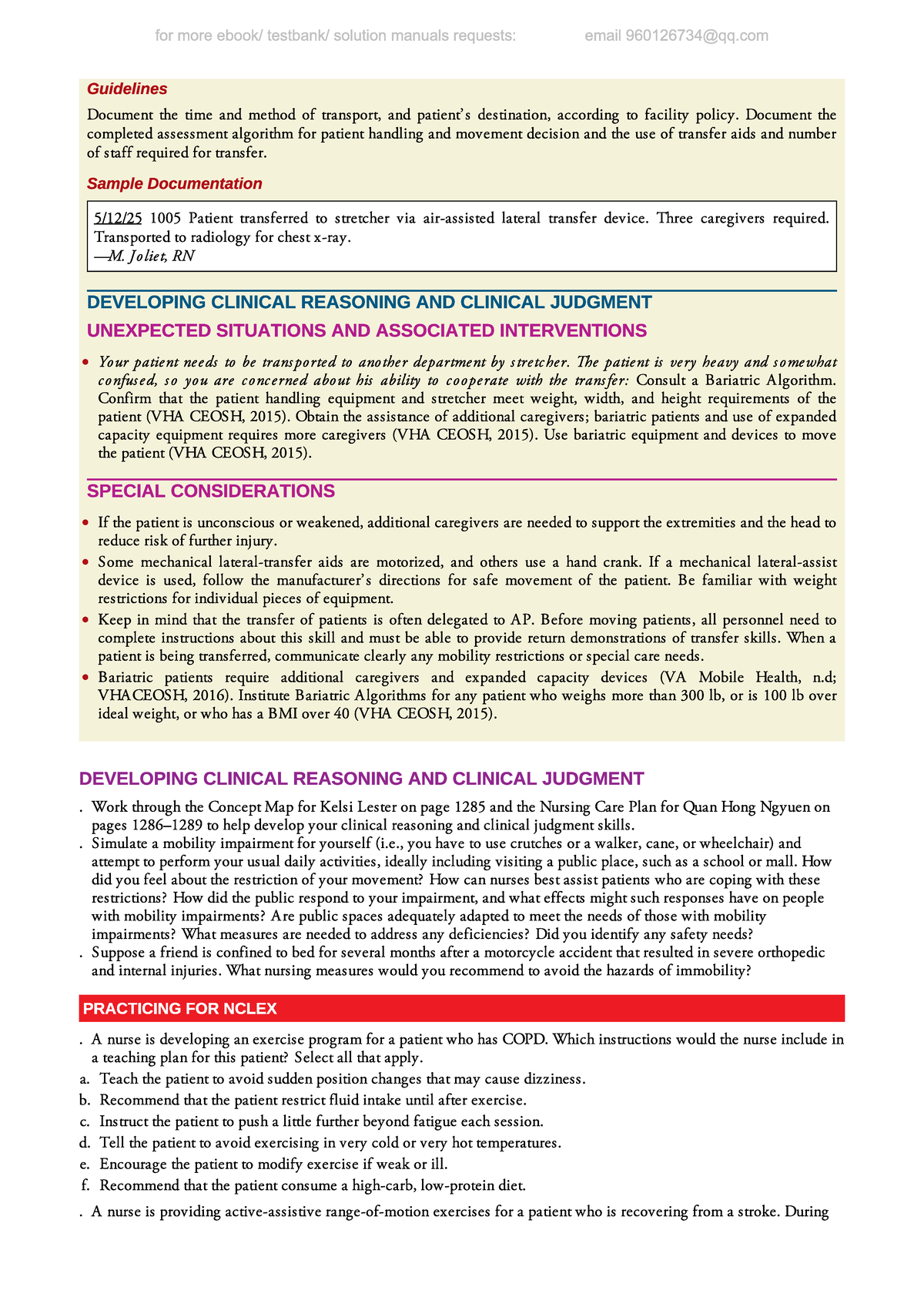 Activity - Yes - NUR 104 - Studocu