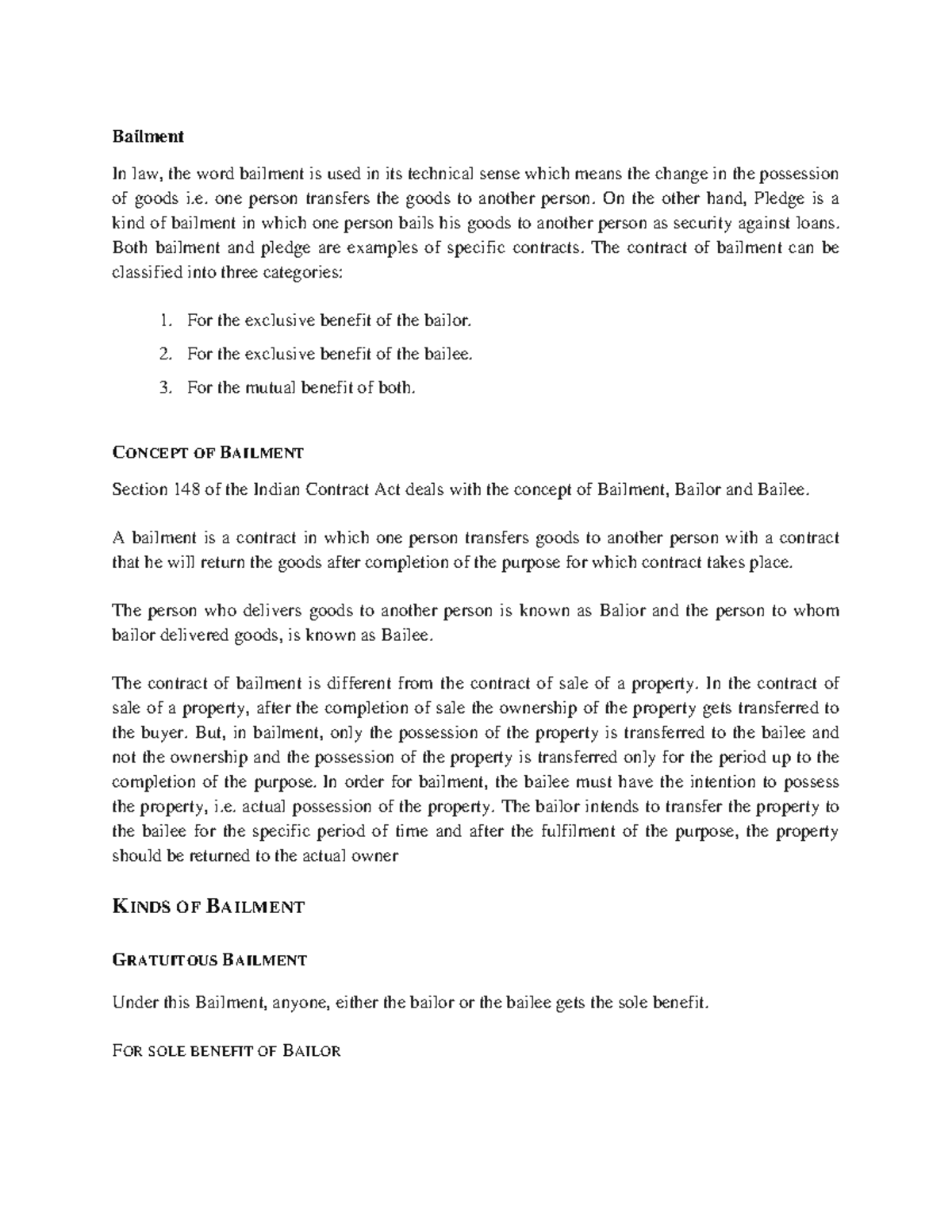 bailment-guarantee-bailment-in-law-the-word-bailment-is-used-in-its